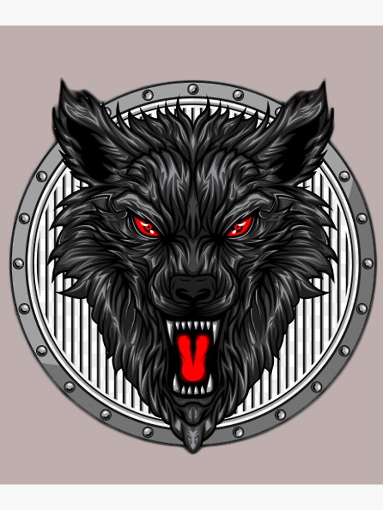 "wolf, toto wolf, wolf face." Poster for Sale by Brandzone420 | Redbubble