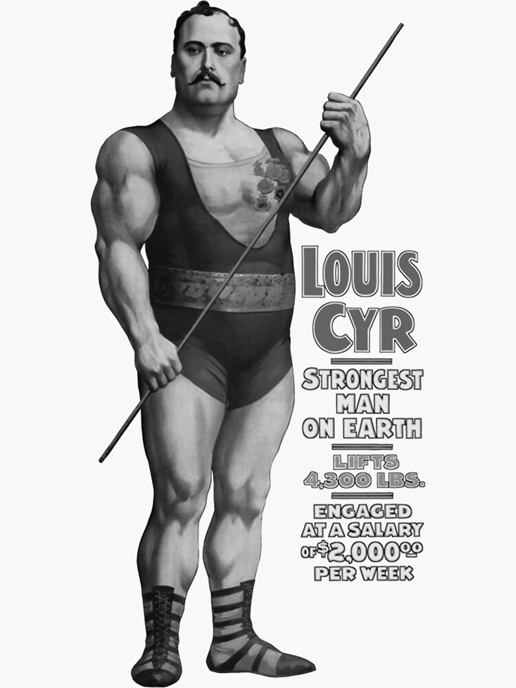 "Strongest Man On Earth - Vintage Strongman Louis Cyr Essential ...