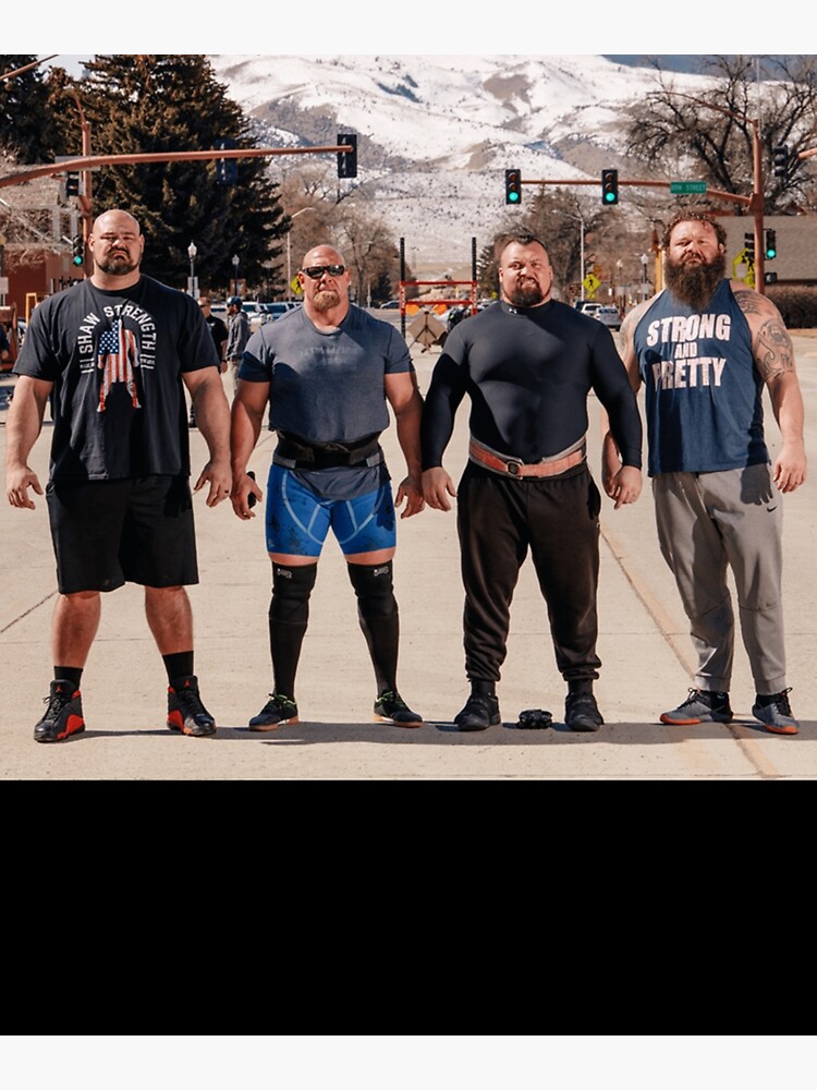 "Strongest Men in History - Brian Shaw, Eddie Hall, Robert Oberst ...