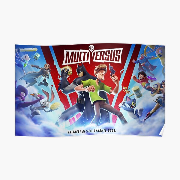 "MultiVersus" Poster for Sale by sallyoos | Redbubble