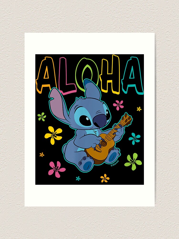 Lámina artística «Hombres Mujeres Dibujos animados Stitch About Animals ...