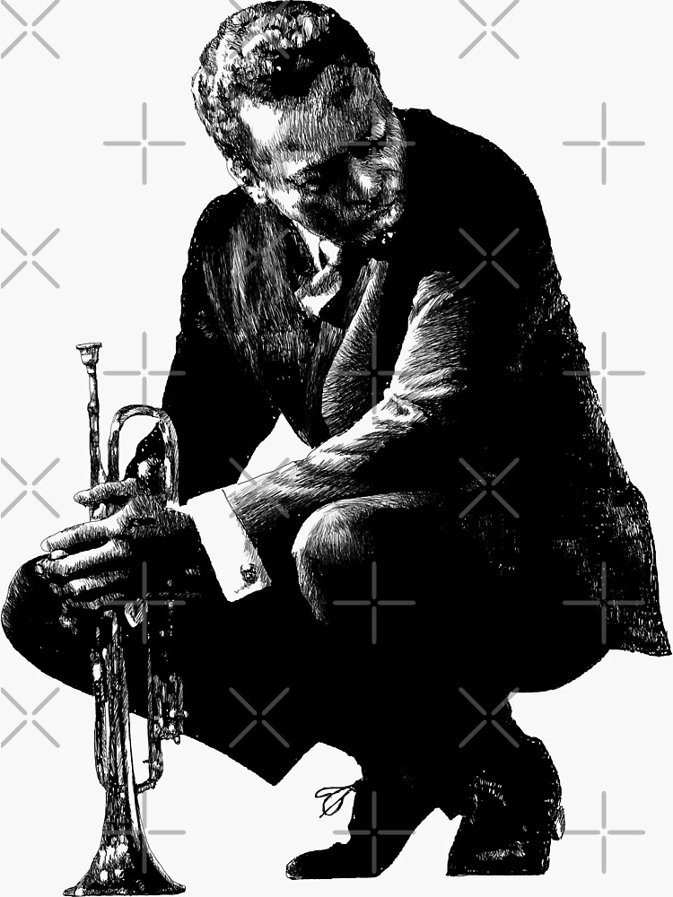 "Miles Davis" Sticker for Sale by omomdesgin | Redbubble