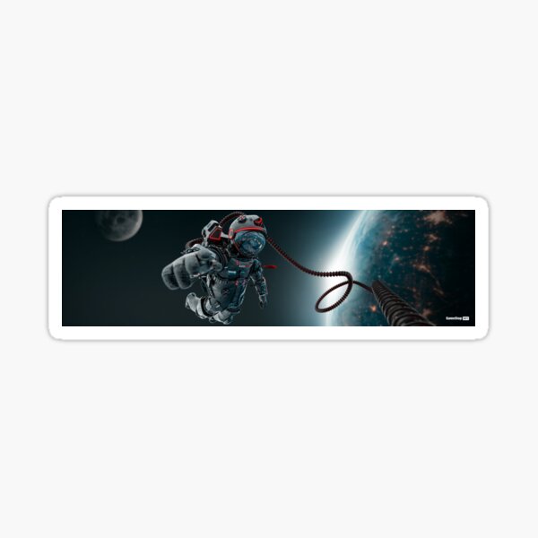 "Gamestop NFT Astronaut Wallpaper" Sticker for Sale by Zero-Moon ...