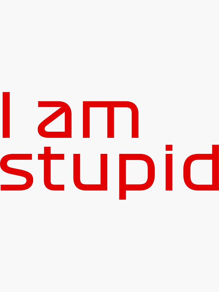 "F1 - Charles Leclerc - I am stupid" Sticker for Sale by F1merch33 ...