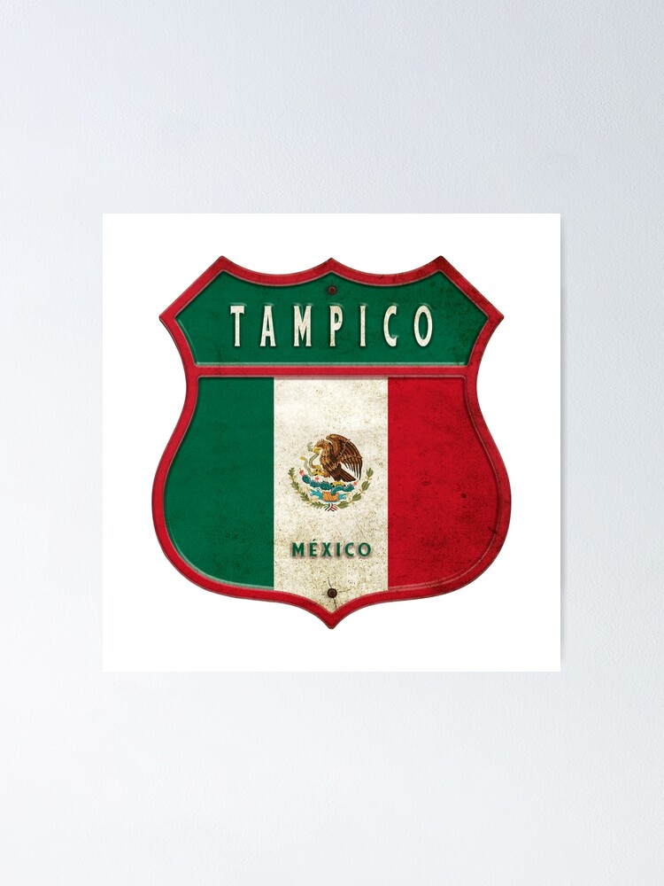 Póster «Diseño del escudo de Tampico México» de Rocky2018 | Redbubble