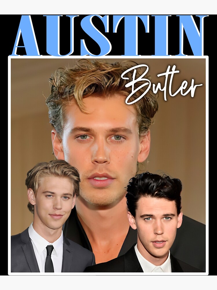 "austin butler retro " Poster for Sale by EvilfishStorez | Redbubble
