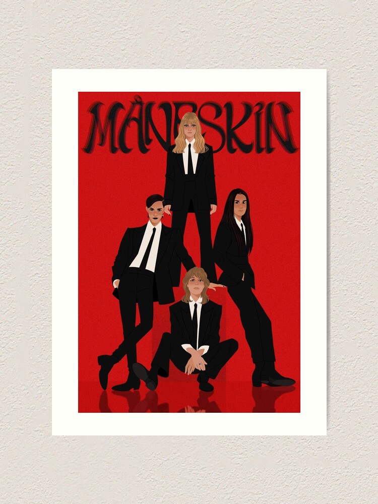 "Maneskin Comic Art Band Poster" Art Print for Sale by BananaJoe86 ...