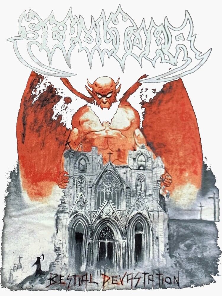 "Sepultura" Sticker for Sale by Neonic964 | Redbubble