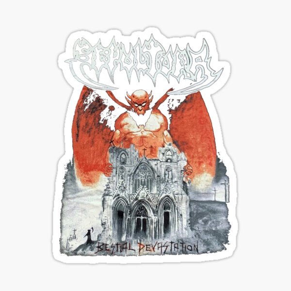"Sepultura" Sticker for Sale by Neonic964 | Redbubble