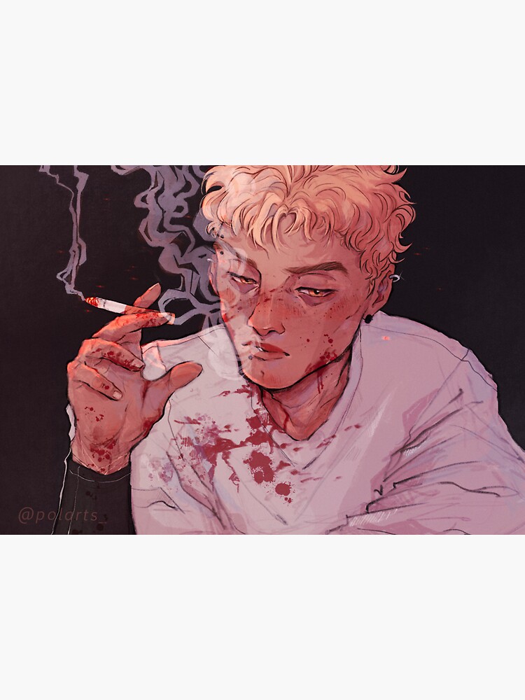 "Andrew Minyard " Sticker for Sale by Polartss | Redbubble