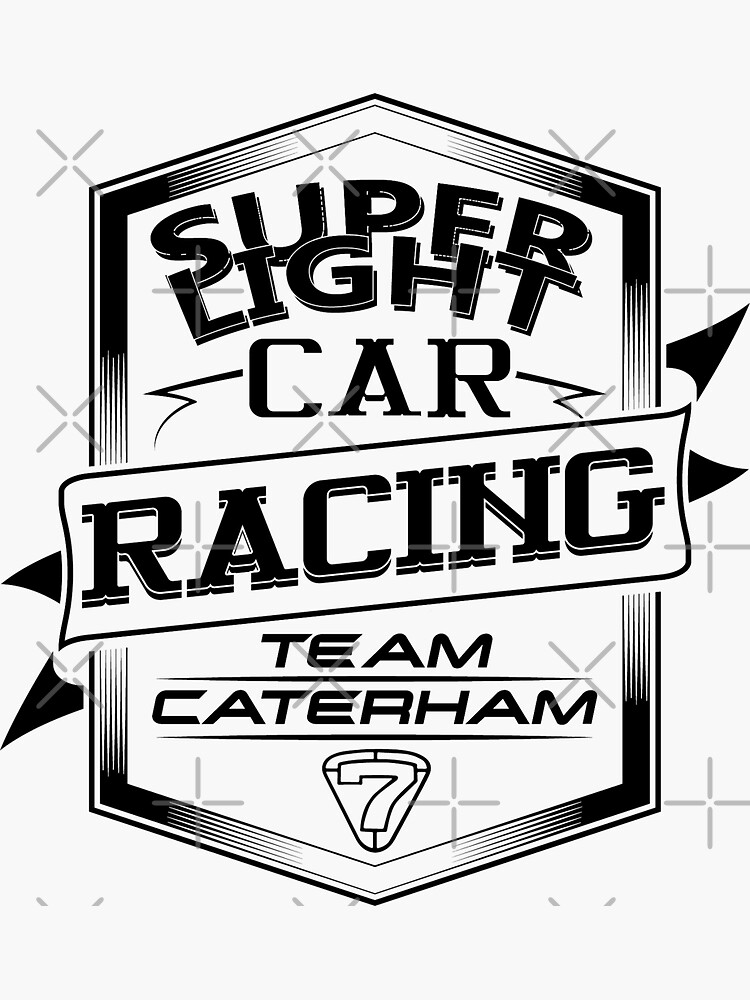 "caterham car stickers" Sticker for Sale by poizat-benjamin | Redbubble