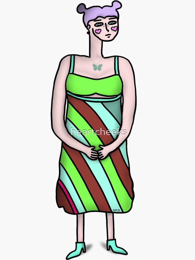 "Jena" Sticker for Sale by heartcheeks | Redbubble