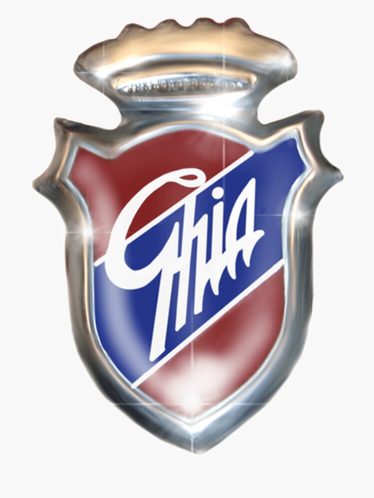"Classic Ford Ghia Emblem by MotorManiac Classic " Sticker for Sale by ...