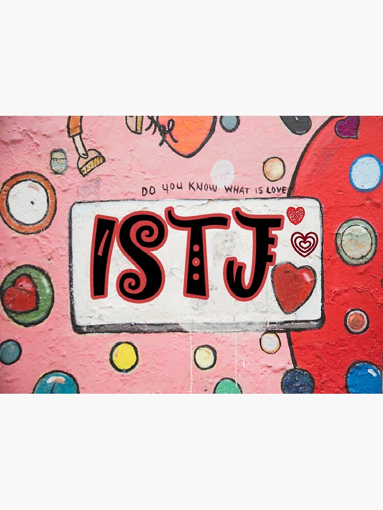 "fancy cool logo/writing for ISTJ personality type" Sticker for Sale by ...