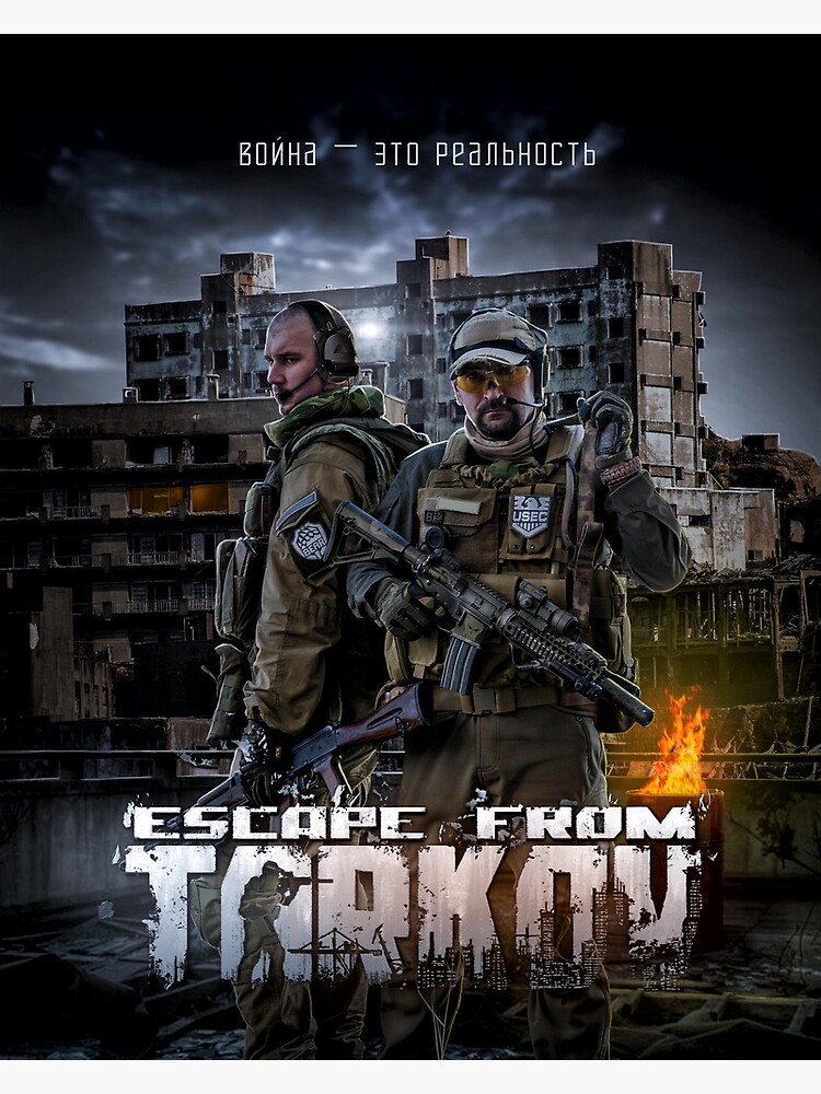 Escape From Tarkov Game Premium Matte Vertical Poster sold by John Alex ...