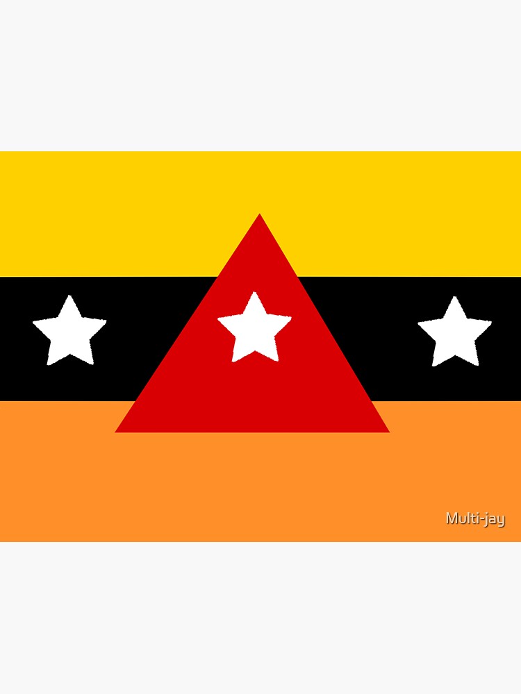 "Pogtopia Flag" Sticker for Sale by Multi-jay | Redbubble