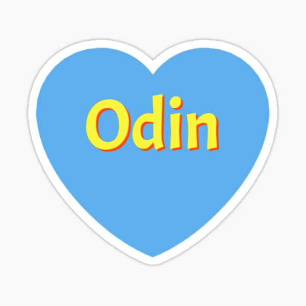 "Odin" Sticker for Sale by MassageStickers | Redbubble