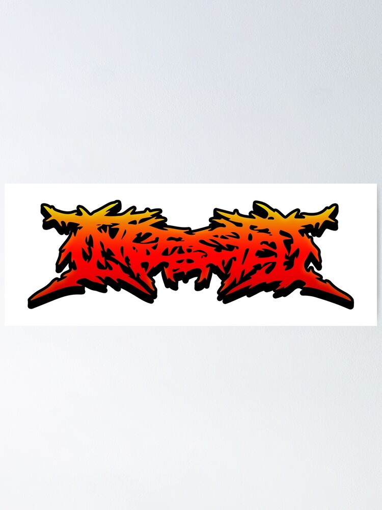 "Ingested Merch" Poster for Sale by xxXVintageXxx | Redbubble