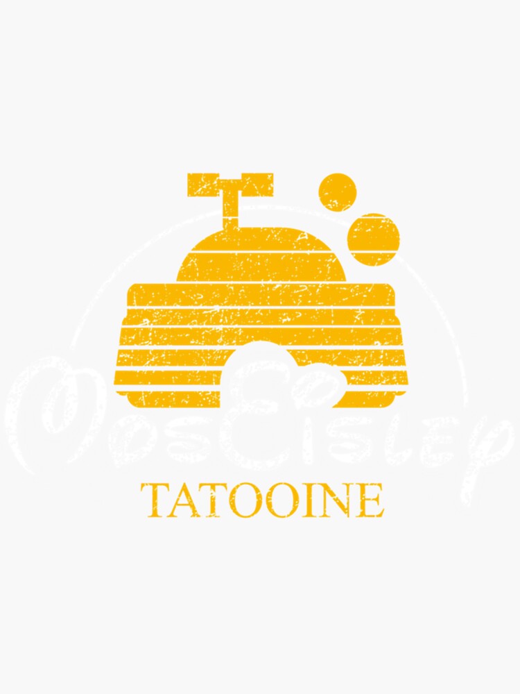 "Mos Eisley - Tatooine " Sticker for Sale by Treshionthom | Redbubble