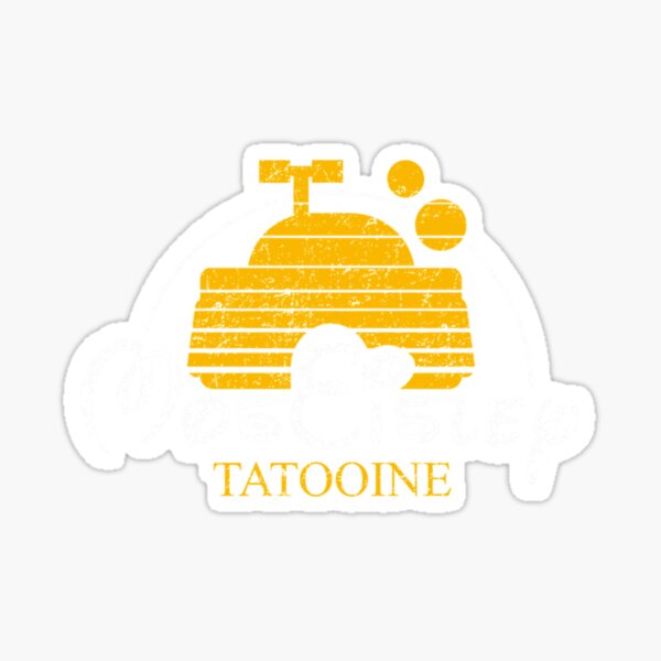 "Mos Eisley - Tatooine " Sticker for Sale by Treshionthom | Redbubble