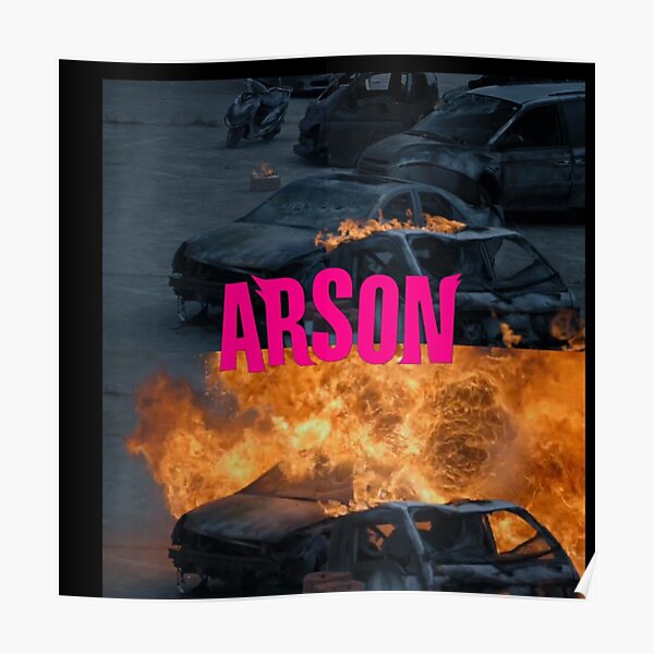 "Jack in the box jhope arson" Poster for Sale by Purple-Pheonix | Redbubble