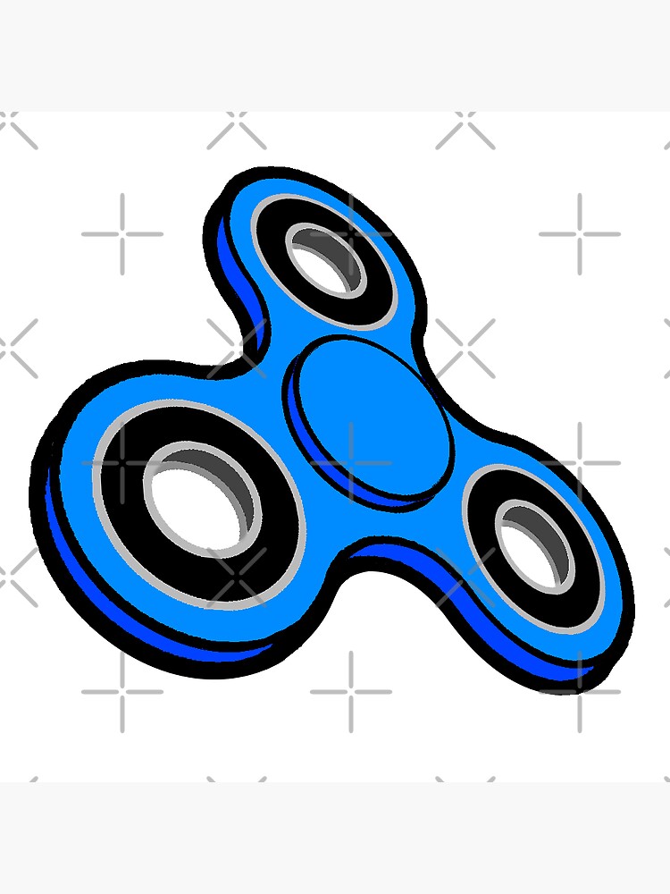 "Fidget Spinner" Sticker by hooples94 | Redbubble