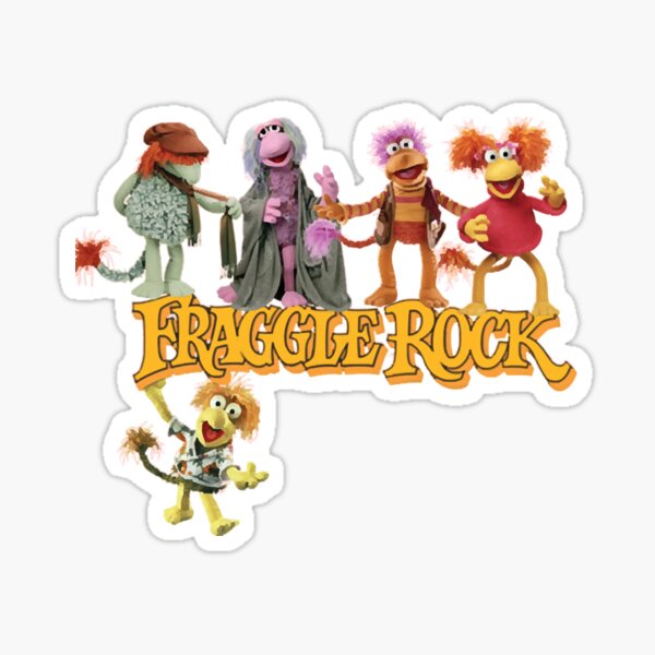 "Fraggle rock" Sticker for Sale by Eugeneelazquez | Redbubble
