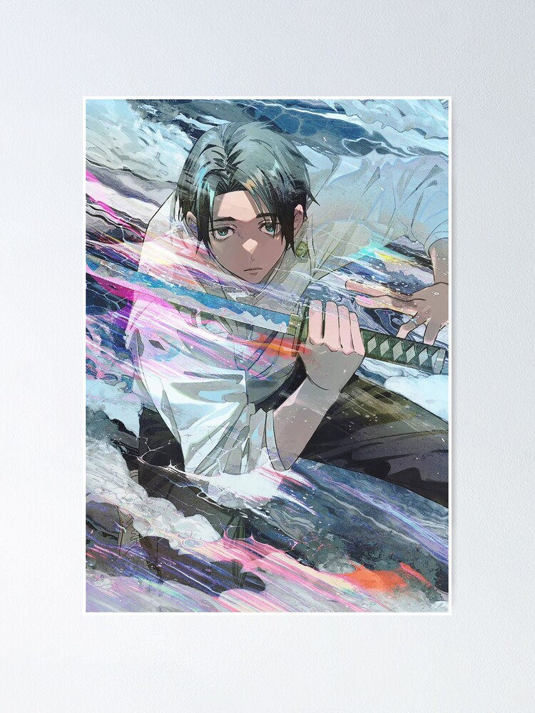 "Colored Yuta Poster | jujutsu kaisen" Poster for Sale by AoiDoi ...