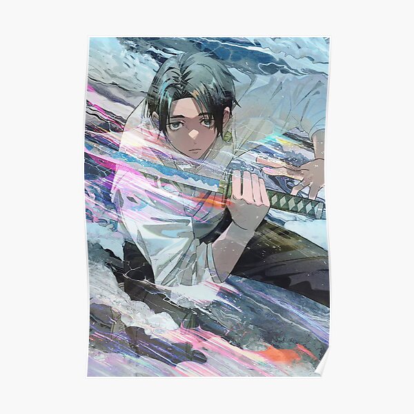 "Colored Yuta Poster | jujutsu kaisen" Poster for Sale by AoiDoi ...
