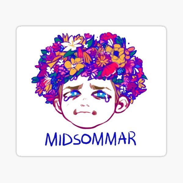 "Midsommar" Sticker for Sale by jennifercolema | Redbubble