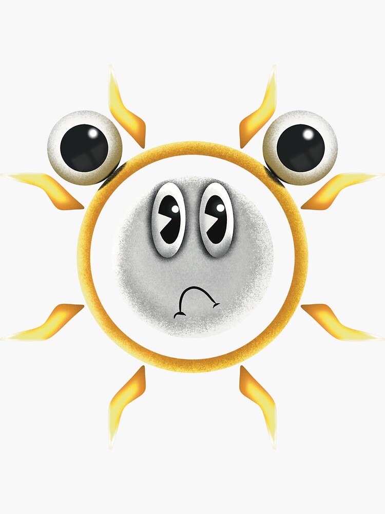 "the source of light" Sticker for Sale by laythbakr | Redbubble