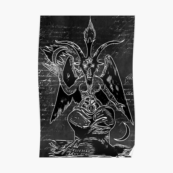 "Baphomet Horned Sabbatic Goat Solve et Coagula" Poster for Sale by ...