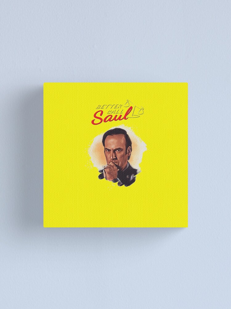 "Saul Goodman - Better Call Saul with logo" Canvas Print for Sale by ...