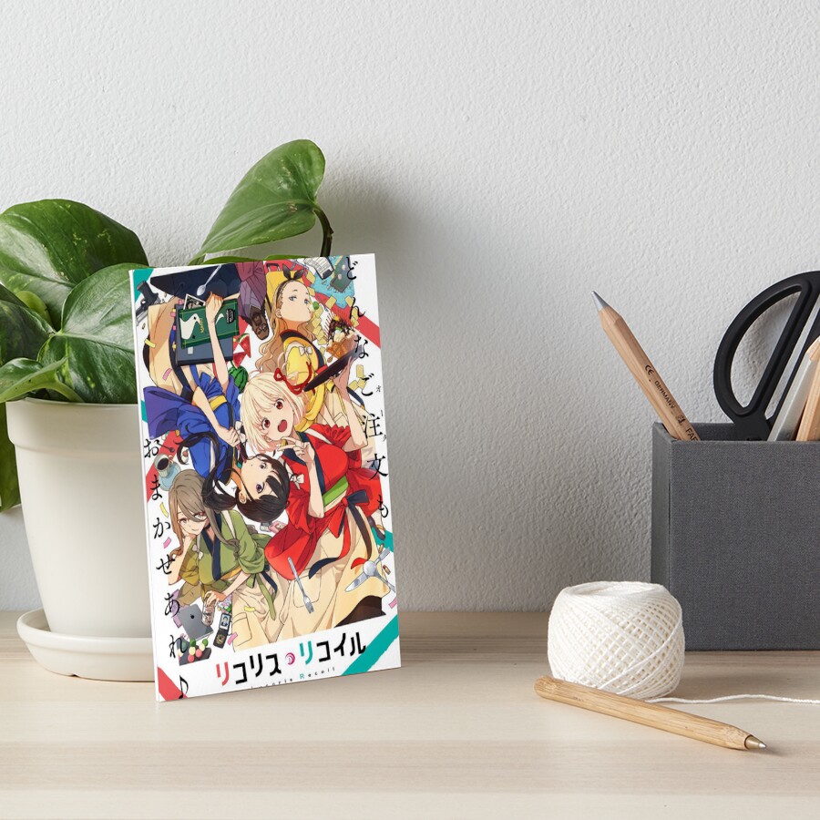 "Lycoris recoil" Art Board Print for Sale by DesignzClub | Redbubble