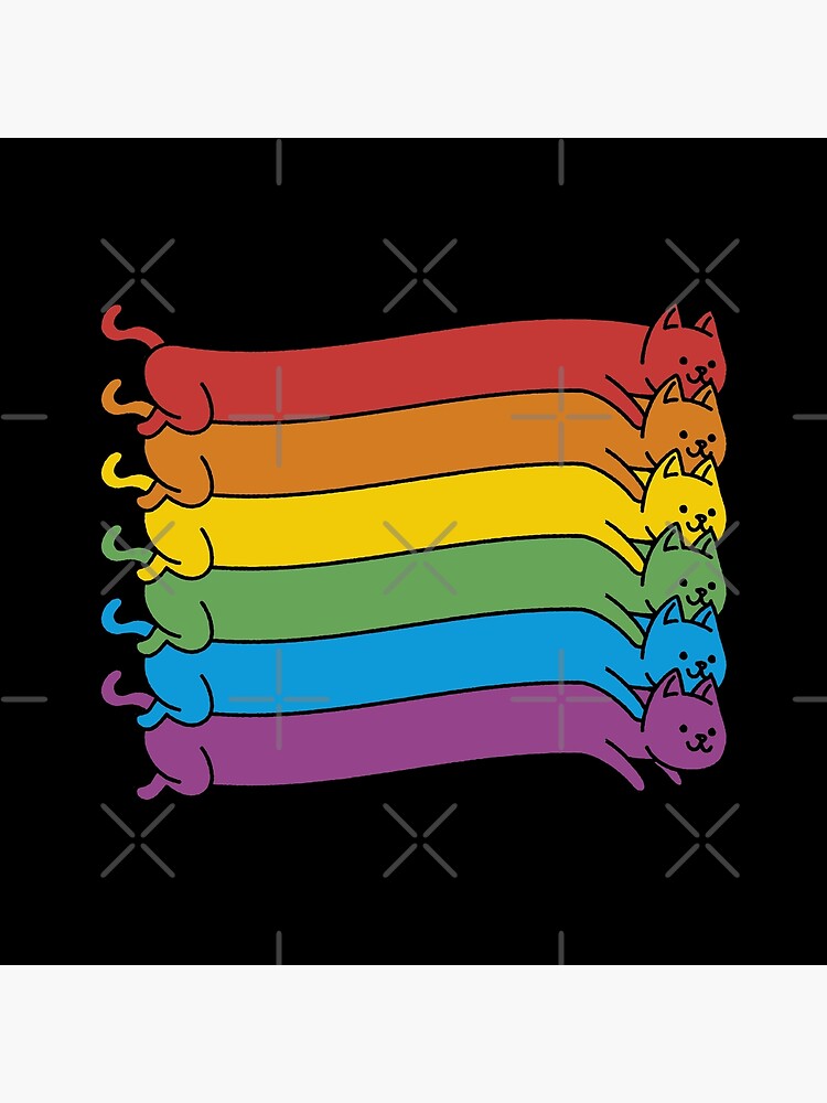 " Rainbow Cats Pride Flag by Tobe Fonseca" Poster for Sale by tobiasfonseca | Redbubble