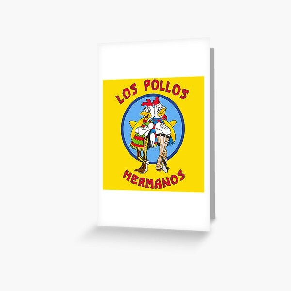 "Los Pollos Hermanos Helmet" Greeting Card for Sale by Aeyssa | Redbubble