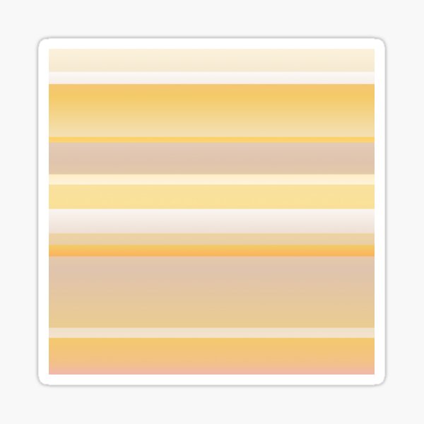 "Light academia colors striped | light academia color palette" Sticker ...