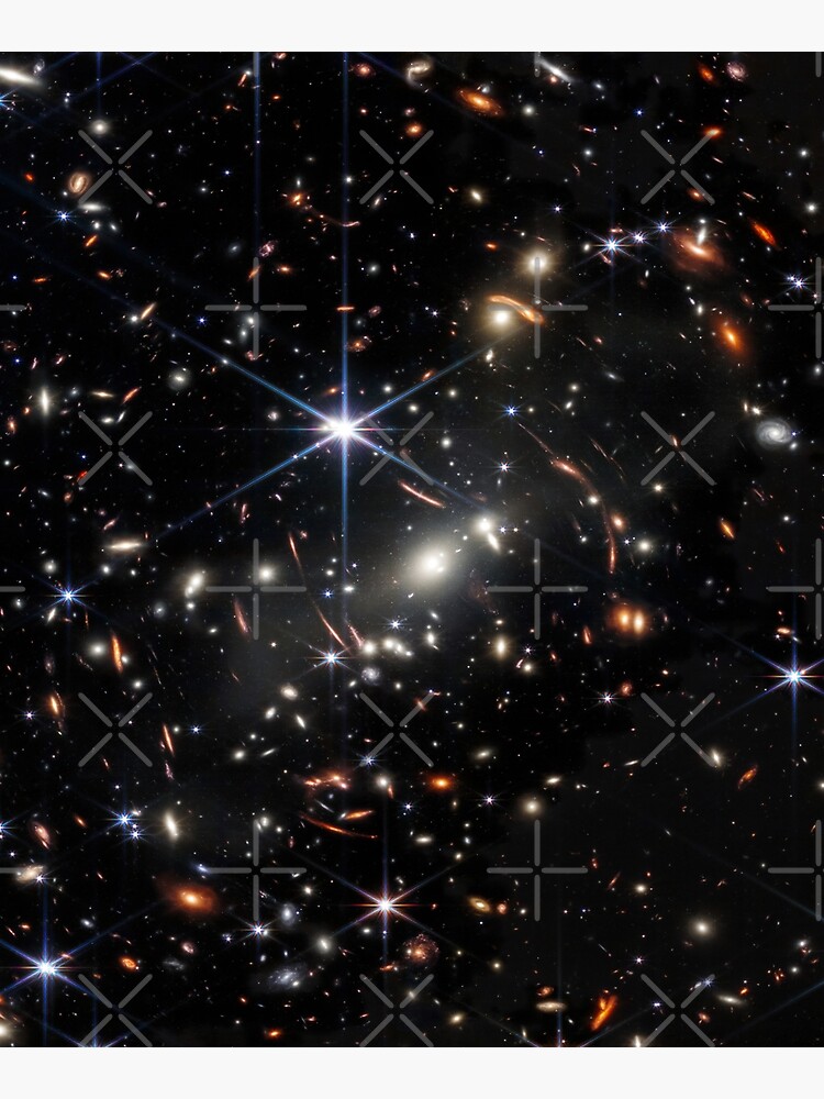 "James Webb's First Deep Field (James Webb/JWST) — space poster ...