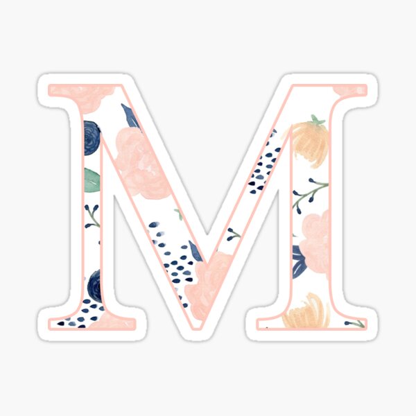 "Floral Mu" Sticker for Sale by its-anna | Redbubble