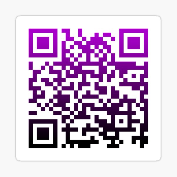 Pegatina «Código QR del video musical BTS Butter» de Scrumpy- | Redbubble