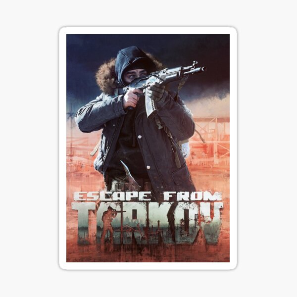 "Poster Escape From Tarkov Game" Sticker for Sale by richbrooks | Redbubble