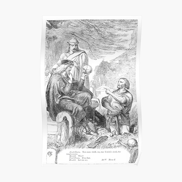 Póster «Hamlet - Ilustración del cráneo de Yorick» de aleyna22 | Redbubble Póster «Hamlet - Ilustración del cráneo de Yorick» de aleyna22 | Redbubble