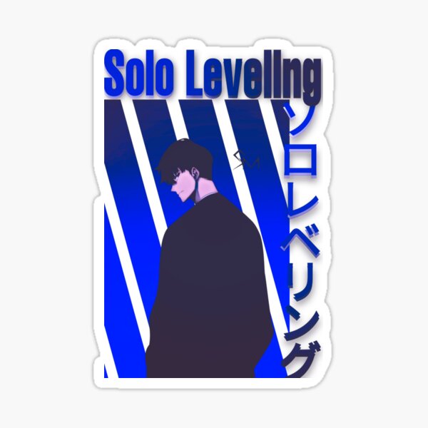 "Solo leveling Anime " Sticker for Sale by Deya99 | Redbubble