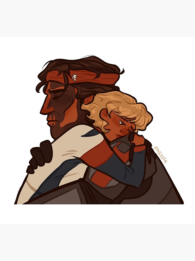 "Hunter and Omega" Poster for Sale by Owlssin | Redbubble