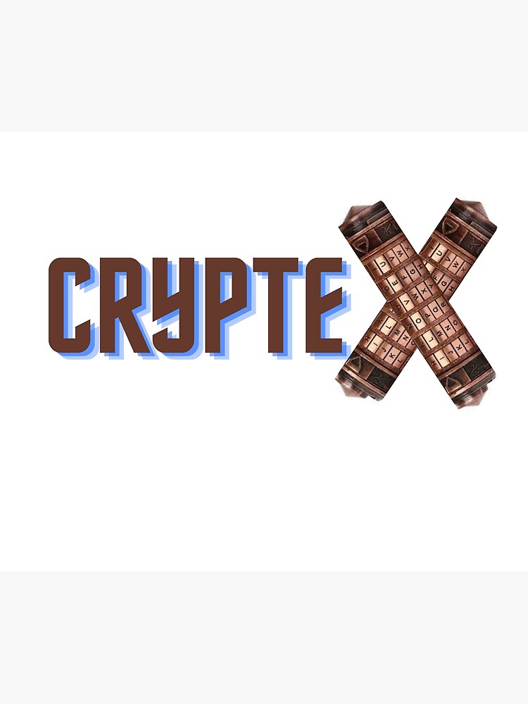 "crypteX classic symbol" Poster for Sale by ziko777 | Redbubble