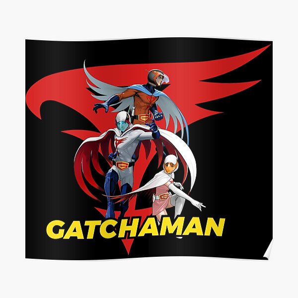 "Battle of the Planets, Gatchaman" Poster for Sale by camikaze-es ...