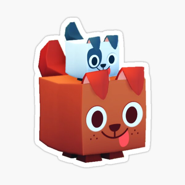 "pet simulator x" Sticker for Sale by IconicNJs | Redbubble