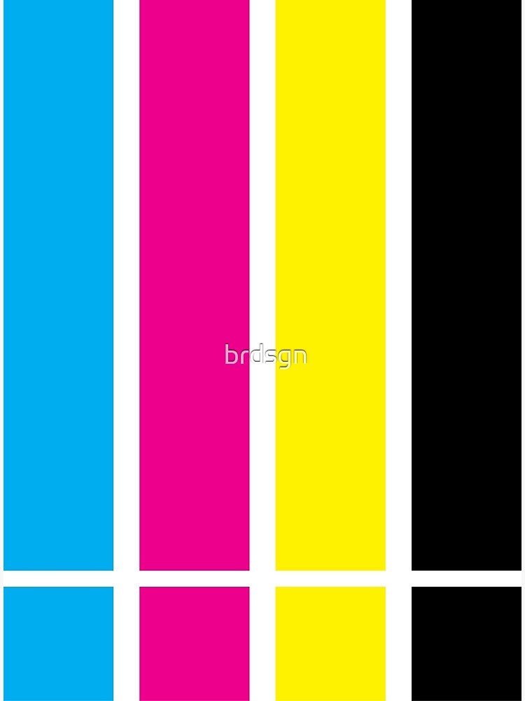 "CMYK bars" Poster for Sale by brdsgn | Redbubble