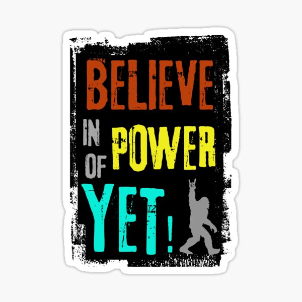 "Believe In The Power Of Yet (YETi) |Funny Growth Mindset Inspirational ...