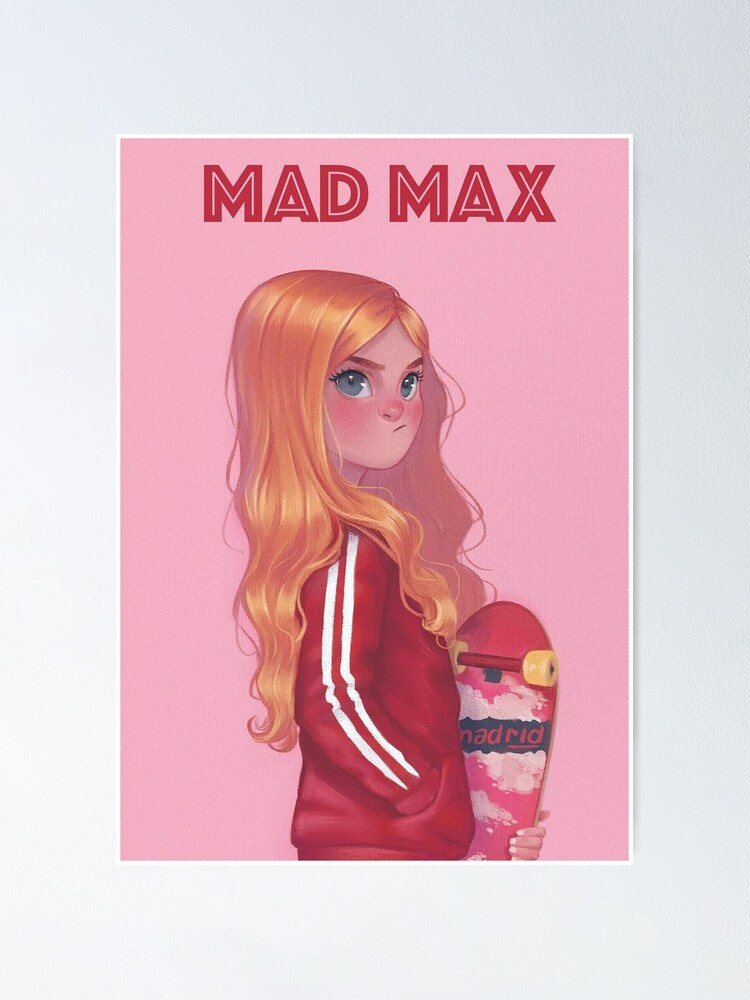 "Mad Max / Sadie Sink / Max Mayfield" Poster von Didou-Art | Redbubble
